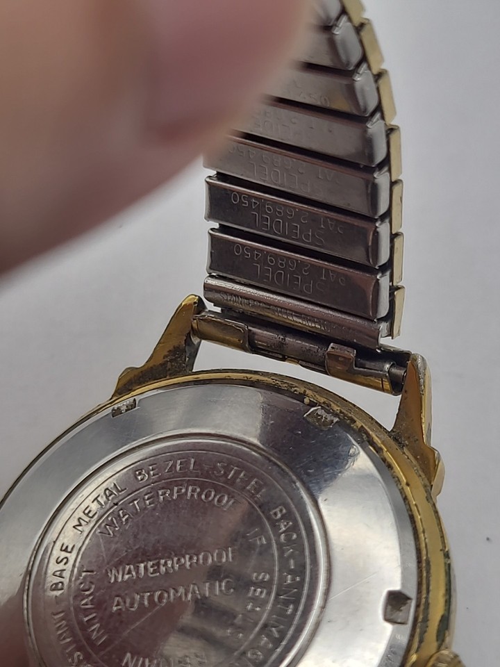 Mens Vantage Vintage Watch Automatic Watch 17 Jewels For Parts Or ...