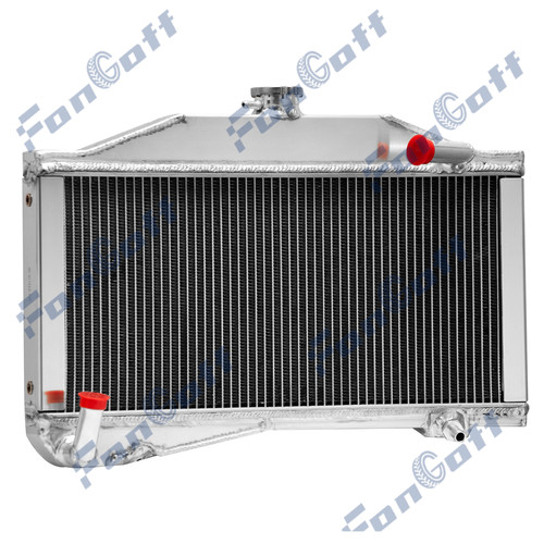 2 Rows Aluminum Radiator For 1955-1971 MORRIS MINOR 1000 948 1098 MT ...