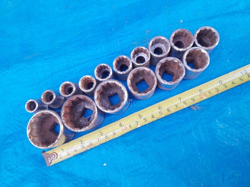 Kamasa 16 piece 1/2" Drive Metric socket set 10mm - 32mm | eBay UK