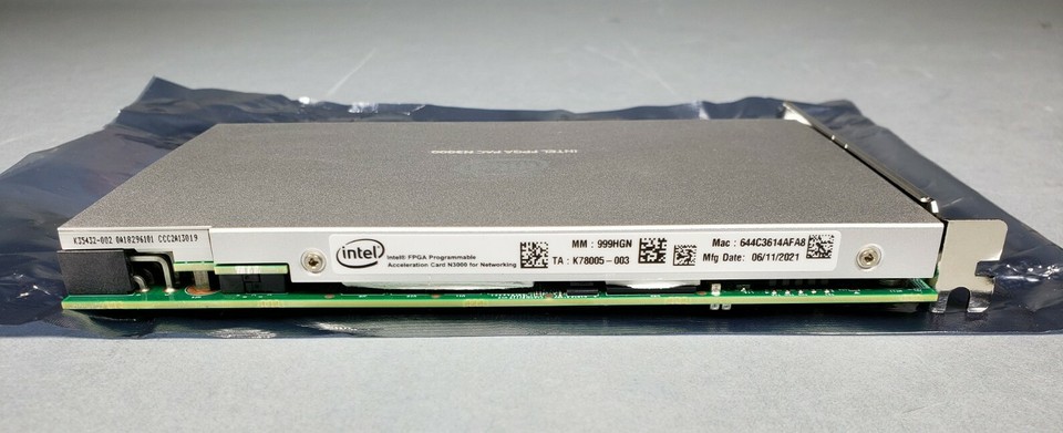 Intel Arria FPGA PAC Programmable Acceleration Card BD-NVV-N3000-2 ...