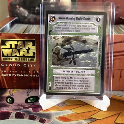 Star Wars CCG Hoth Medium Repeating Blaster Cannon | eBay
