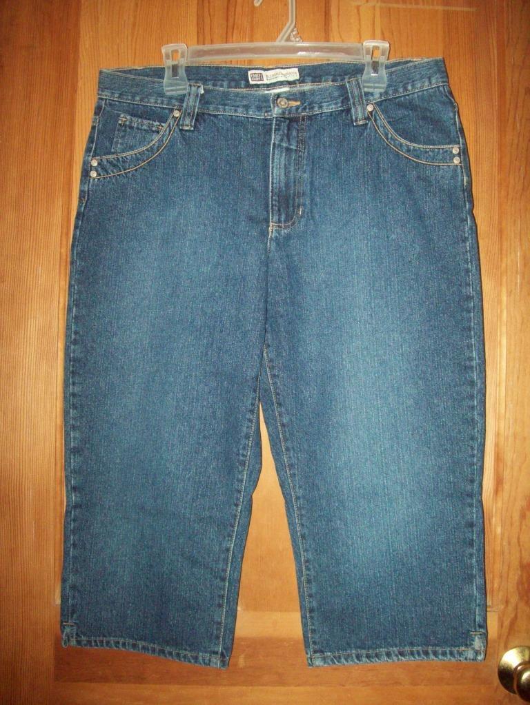 Women's Faded Glory Denim Capris Size 16 | eBay