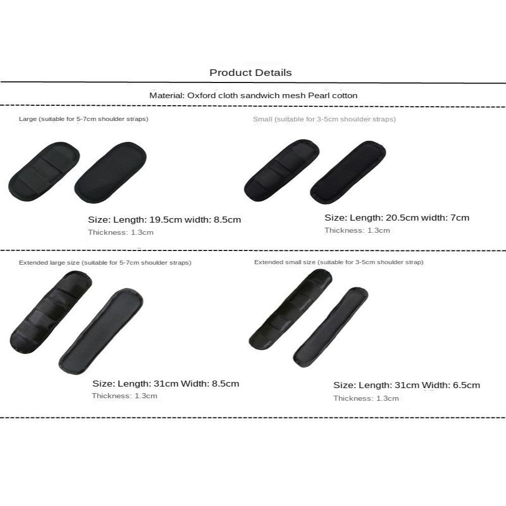 Detachable Shoulder Strap Cushion Shock Strap Cushions Backpack ...