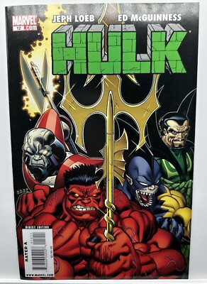 Marvel Comics Hulk #12 (2009) Red Hulk Cover | eBay