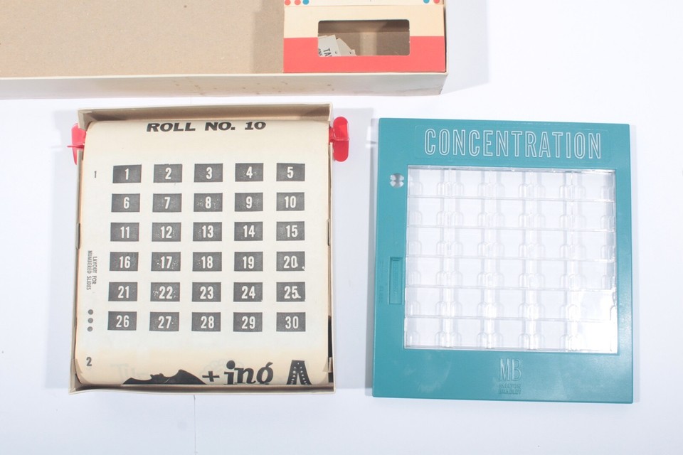 Vintage Concentration Board Game 9th Edition Rolomatic puzzle changer ...