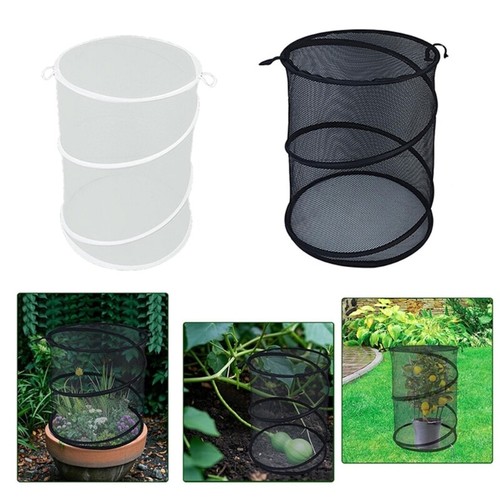 Easy Setup Plant Shelter Net Enclosures with Stakes for Vegetable Beds ...