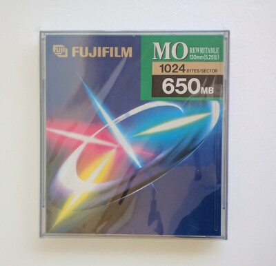 Fujifilm MO Magneto Optical Disc 1024 650MB Rewritable 5.25" 130mm | eBay