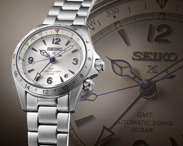 Limited Seiko Prospex Alpinist Automatic Gmt Mens Watch Limited Seiko Prospex Alpinist Automatic Gmt Mens Watch