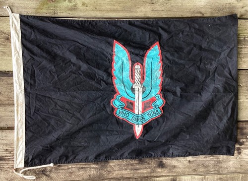 vintage rare 38 inch long Special air service SAS ww2 commando flag | eBay