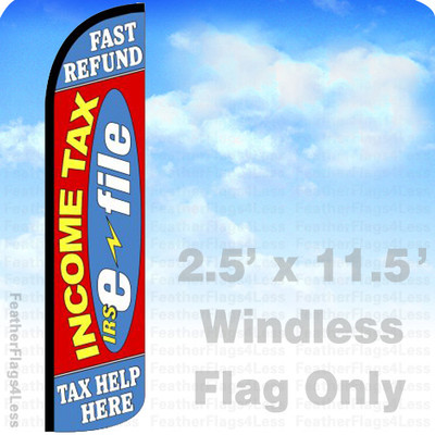 Business Signs - Income Tax Flags