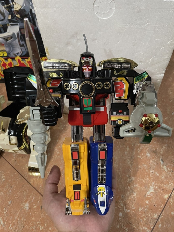MMPR Megazord Ultrazord Super Rare Vintage Power Rangers Puradera ...