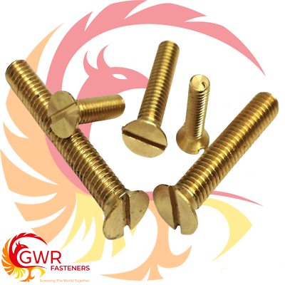 2BA 3BA 4BA 5BA 6BA 8BA 9BA 10BA Brass Countersunk Head Screws ...