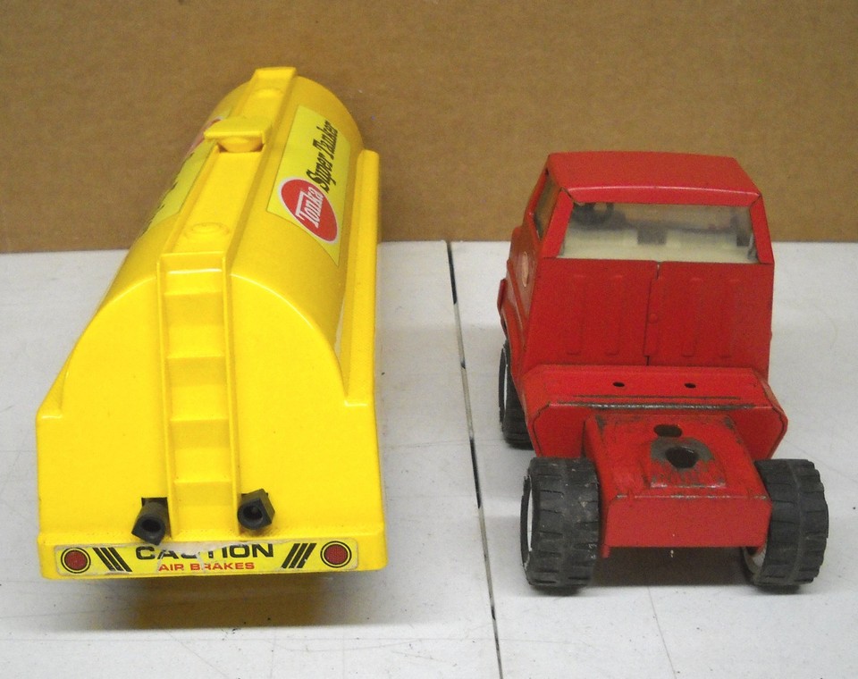 Vintage 1970's Tonka Super Tanker Truck with Original Water Hoses - See ...