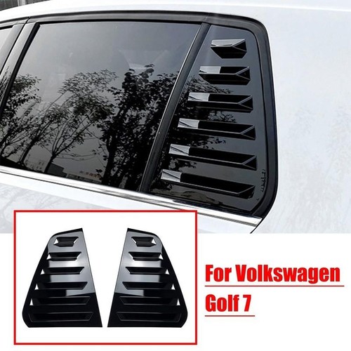 Quarter Glass Window Louver Vent Shade Cover For VW Golf MK7 7.5 GTI ...