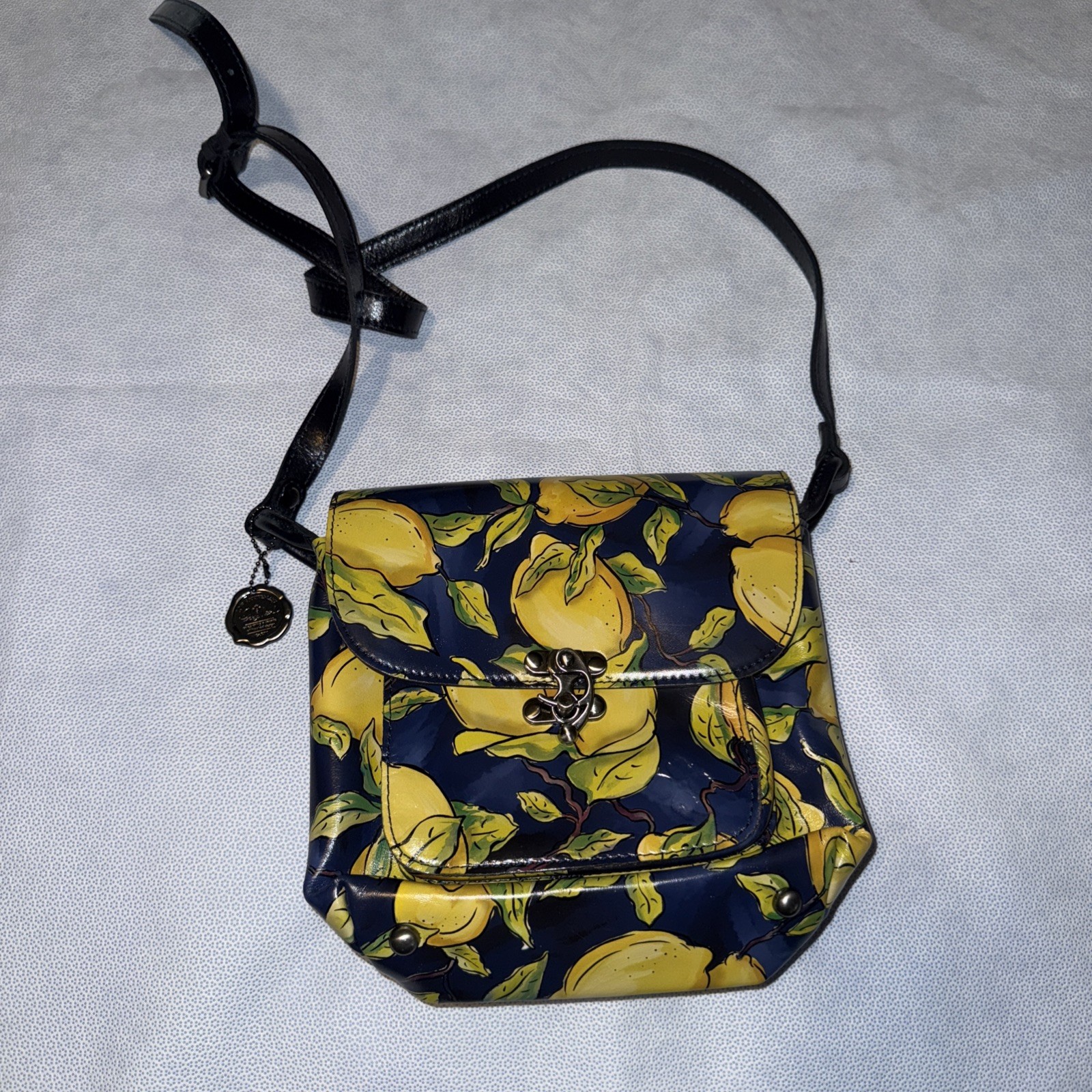 Patricia Nash 🍋 Lemon Anniversary Leather Handbag - Gem