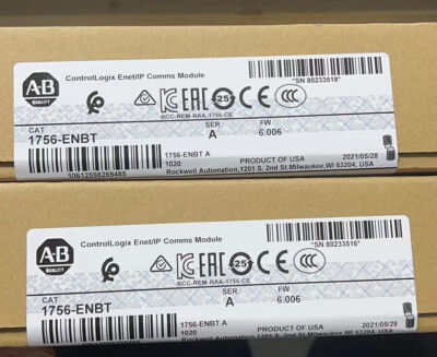New Sealed AB 1756-ENBT SER A ControlLogix EtherNet/IP Module 1756ENBT ...