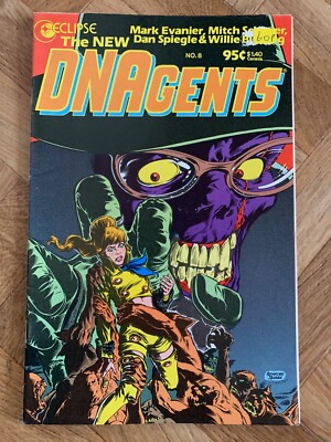 THE NEW DNAGENTS #8 ECLIPSE COMICS VG (Z70) | eBay
