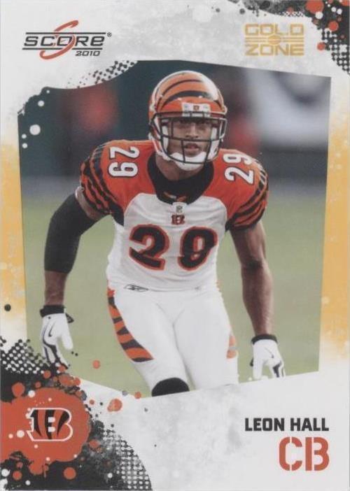 2010 Score - Leon Hall #64 Gold Zone /299 for sale online | eBay