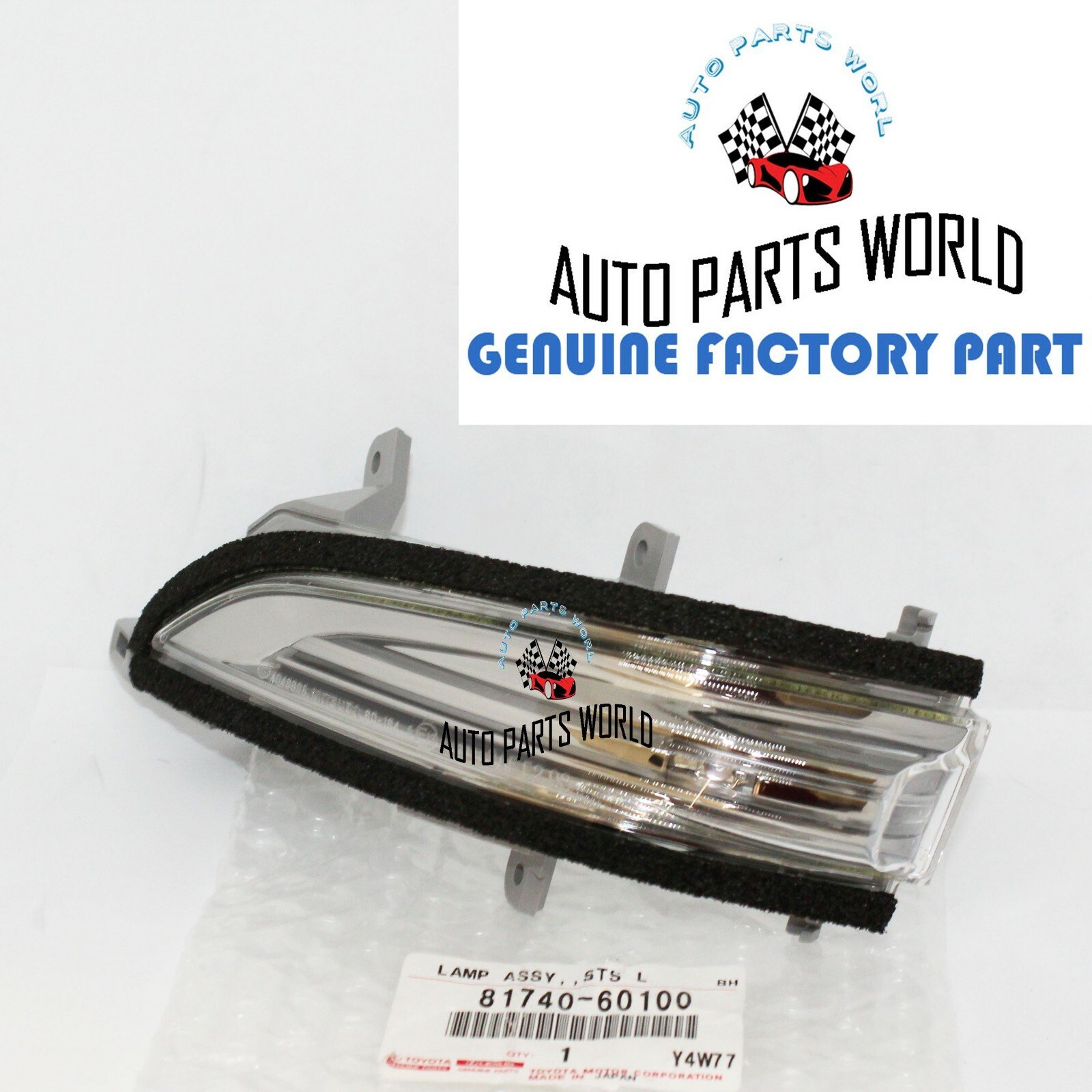 GENUINE LEXUS LX570 GX460 LEFT DRIVER MIRROR SIDE TURN SIGNAL LAMP ...