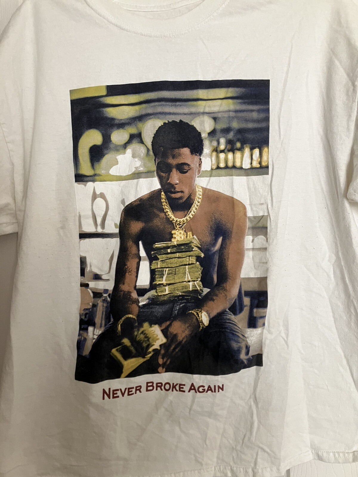 NBA Young Boy Never Broke Again Merch Rap Tee Shirt … - Gem
