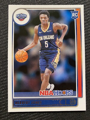2021-22 Panini NBA Hoops HERBERT JONES Rookie Card RC #243 New Orleans ...