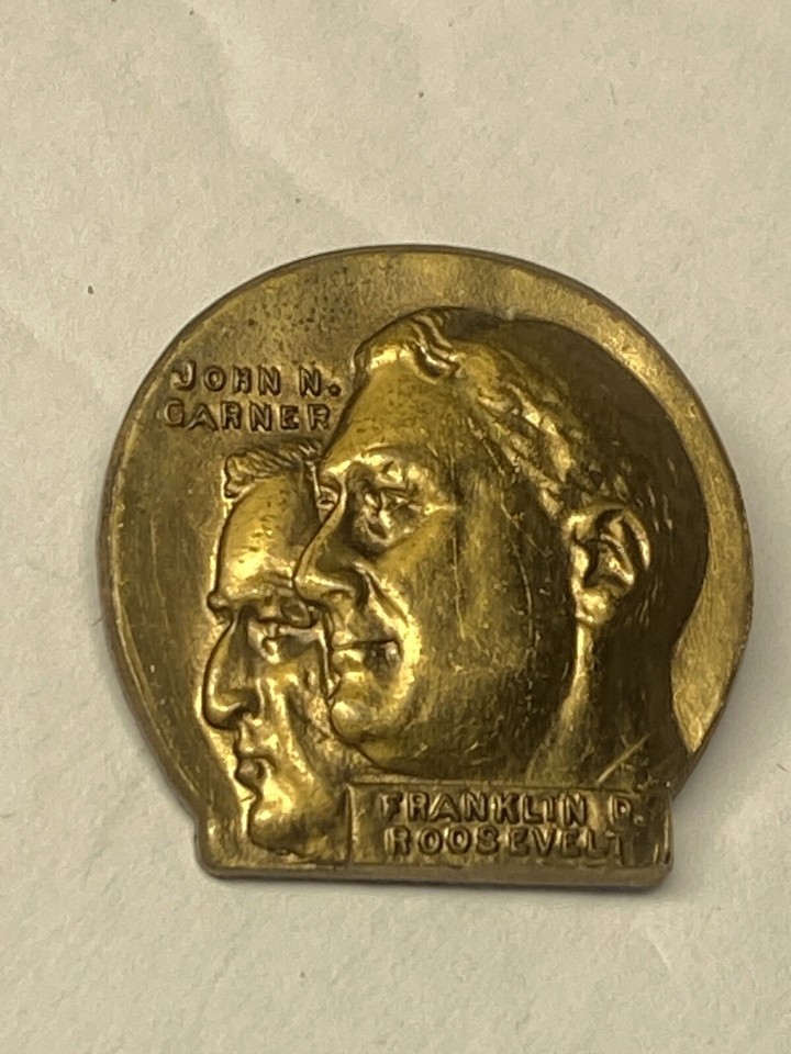 FRANKLIN D. ROOSEVELT & JOHN GARNER 1932-36 Presidential Elections ...