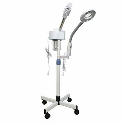 Facial Steamer 5 LED Magnifying Lamp 2 in 1 Spa Salon at Home Multi ...