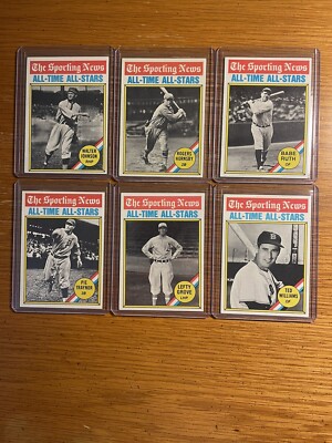 1976 Topps All-Time All-Star Complete Set #341-350 Ruth Centered Mint ...