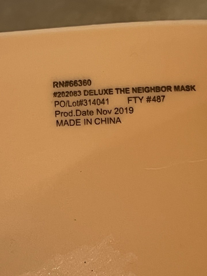 Mask Rubie's Hello Neighbor The Butcher Halloween Cosplay 2018 | eBay