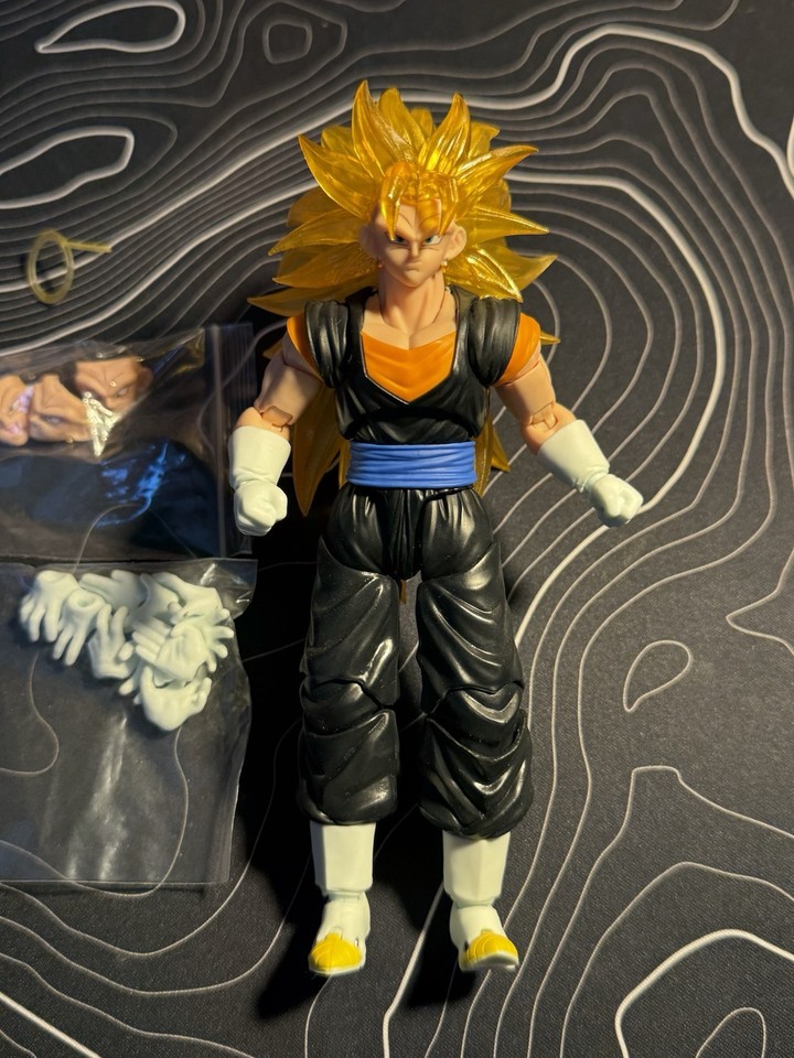 KONG Studio K025 Beast Deities SSJ3 SS3 Vegito Translucent RARE Loose ...