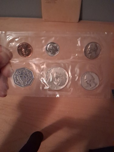 1964 US Proof Set with Sealed Coins • 90% Silver Dime, Quarter, Half | eBay