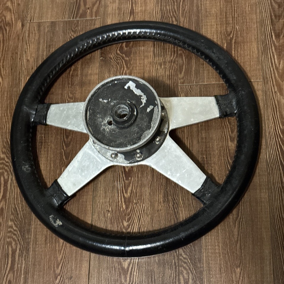 Vintage Moto Lita STYLE Tooled Gunsmith Engraved Steering Wheel- 4 ...