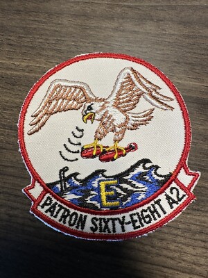 Vintage US Navy VP 68 A2 Squadron Patch - Andrews | eBay