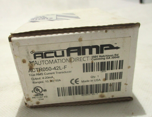 NEW AUTOMATION DIRECT ACUAMP ACTR050-42L-F CURRENT TRANSDUCER | eBay