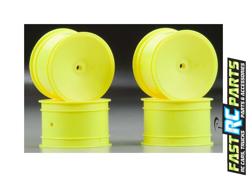 Associated RC10B44.2 JConcepts Mono 2.2 Rear Rim w/12mm Hex Yel B4.2 ...