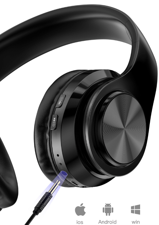 Super Bass Wireless Bluetooth Headphones Foldable Stereo Earphones ...