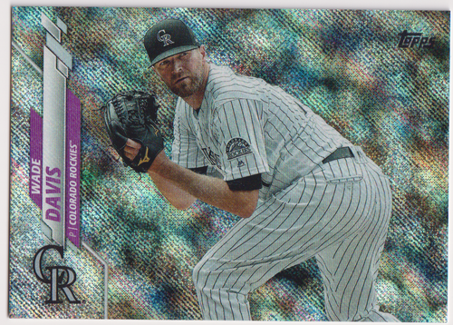2020 Topps Foilboard #293 Wade Davis 030/264 Colorado Rockies | eBay