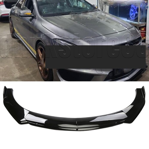 Front Bumper Lip Splitter For Benz CLA180 CLA200 CLA250 CLA35 CLA45 AMG ...