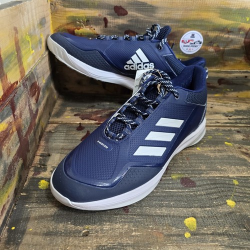 Adidas Icon 7 Turf Baseball Shoes Cleats Navy Blue S23709 Men's Size 11 ...