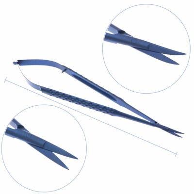 Micro Scissors Titanium Micro Neurosurgery Scissors Microsurgical ...