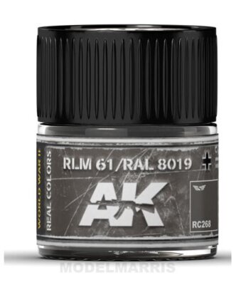 Rlm 61 / Ral 8019 10ml AK-INTERACTIVE RC268 | eBay