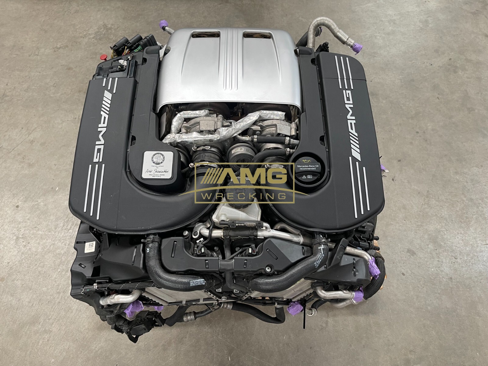 Complete M177 AMG C63s V8 4.0l Biturbo Engine 2019 for sale online | eBay