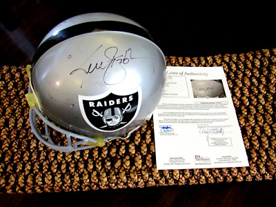KEN KENNY STABLER OAKLAND RAIDERS HOF SIGNED AUTO RIDDELL PROLINE ...