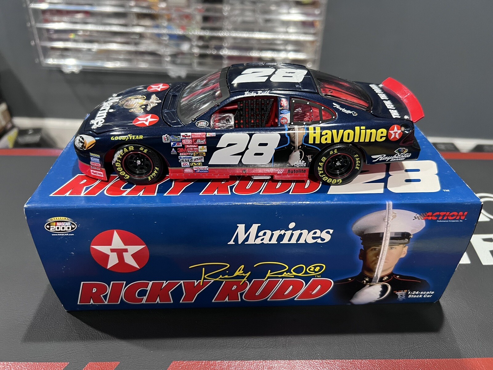 Ricky Rudd Marines Action 1/24 2000 Texaco Armed Forces | eBay