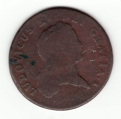 1719 AA French Colonial copper sol, John Law period | eBay