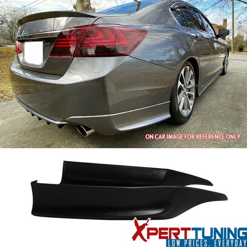 Fits 13-15 Honda Accord Sedan Rear Bumper Lip HFP Style Spat Cap ...