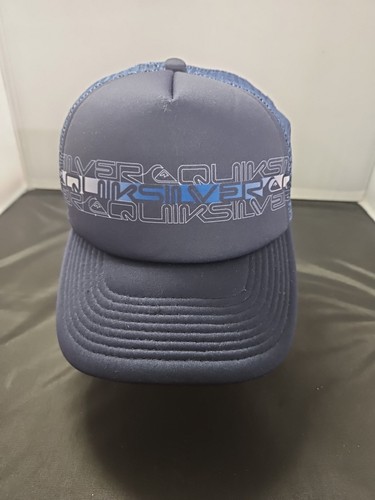 Quicksilver Youth Adjustable Blue Trucker Hat | eBay