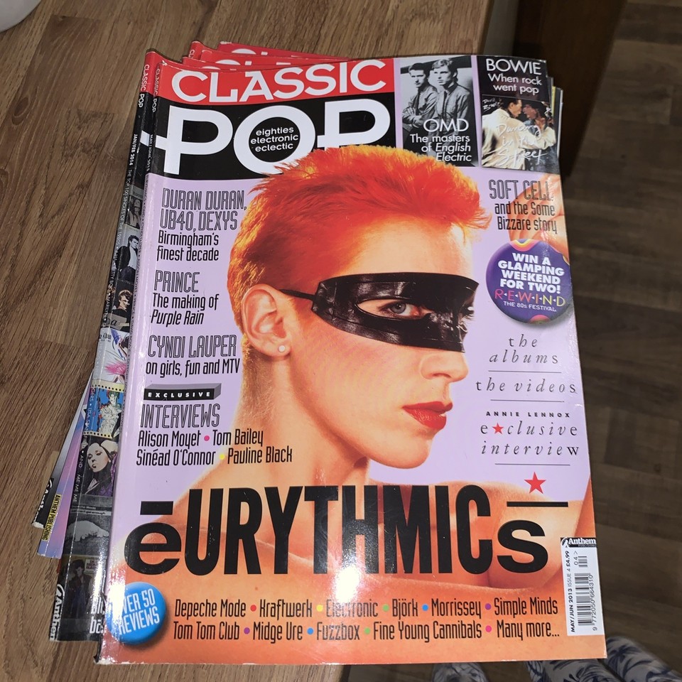 Classic Pop Magazine Job Lot x13 Magazines 2013-2015 inc Blonde Adam ...