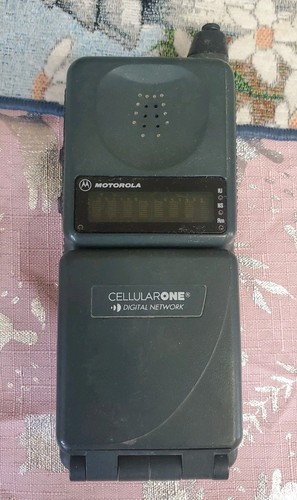 Vintage Motorola CELLULAR ONE Classic Brick Flip Phone UNTESTED | eBay
