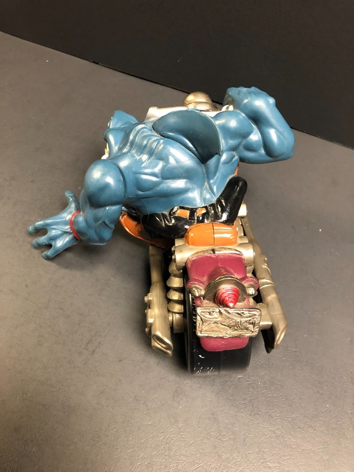 VTG. 1995 Mattel Street Sharks Ripster Rip Rider Motorcycle Action ...